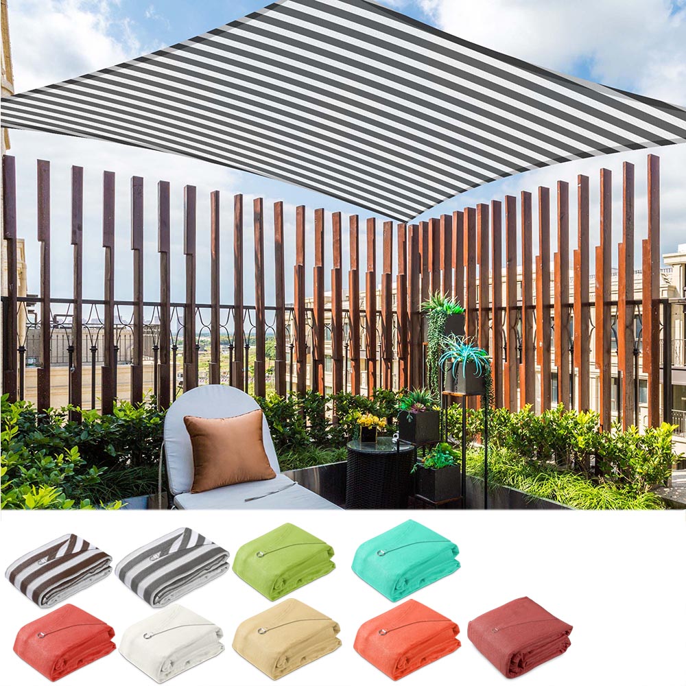 Rectangle Shade Sail Patio Deck Shade 13x19